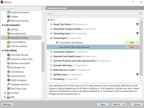Resharper C 20191 For Unreal Engine Ue4 Naming Convention And