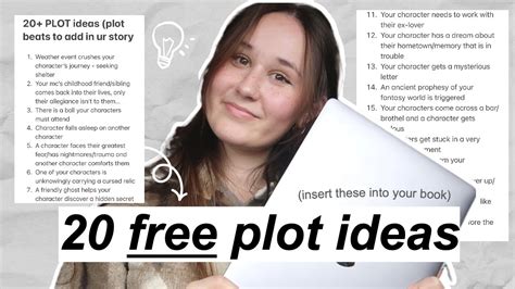 Giving You 20 Free Amazing Plot Ideas 👩🏻‍💻 💭 To Immediately Insert Into Your Book Pod89