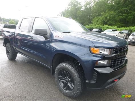 2019 Northsky Blue Metallic Chevrolet Silverado 1500 Custom Z71 Trail