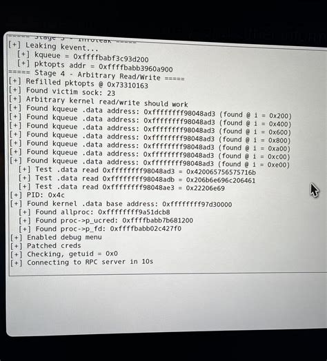 Ps5 Webkit Based Kernel Exploit Implemented On Firmware 403 Specterdev Hints On Twitter R
