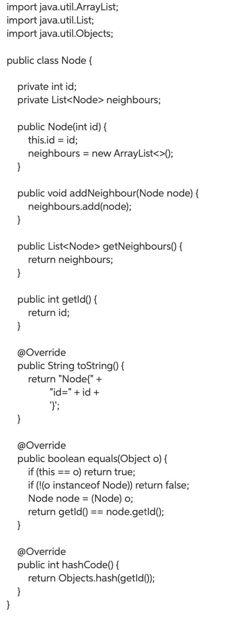 Solved Hi I Have Already Coded Node Class Please See The