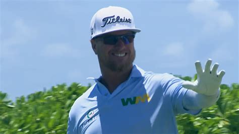 Joel Dahmen Sets 36 Hole Tournament Record Leads By Four At Corales