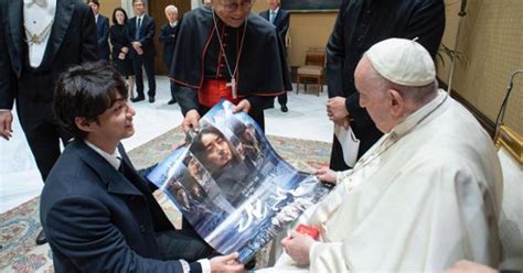 탄생 천만 기도…프란치스코 교황 윤시윤에게 건넨 말은