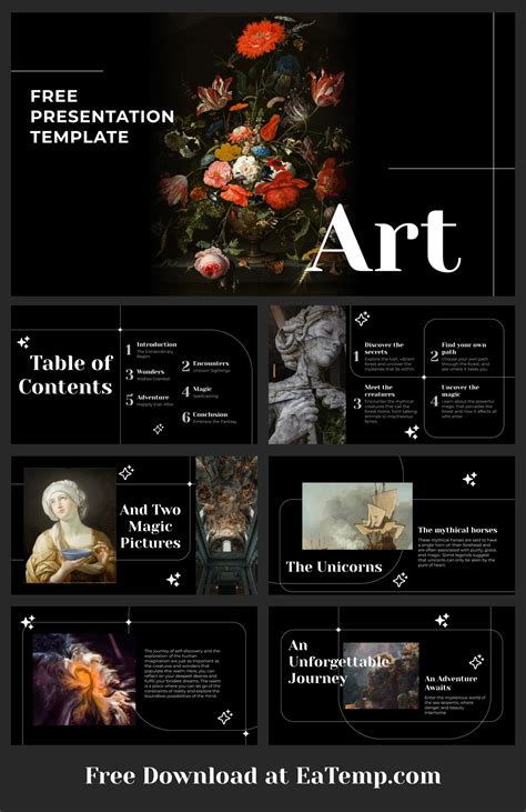 Art Powerpoint Presentation Template Eatemp Powerpoint Presentation
