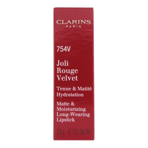 Clarins Joli Rouge Velvet Matte Lipstick 35g Make Up Superdrug