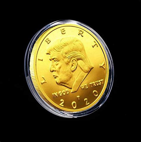 Donald Trump Gold Coin Gold Plated Collectible Coin Collectible Trump