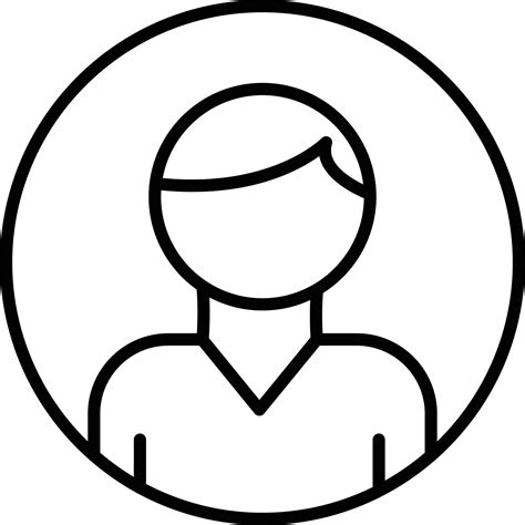User Outline Icon 9244657 Vector Art At Vecteezy