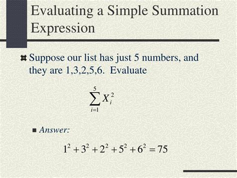 Ppt Subscript And Summation Notation Powerpoint Presentation Free Download Id6991720