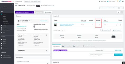 When Stock Management Is Disabled The Available Quantity In Order