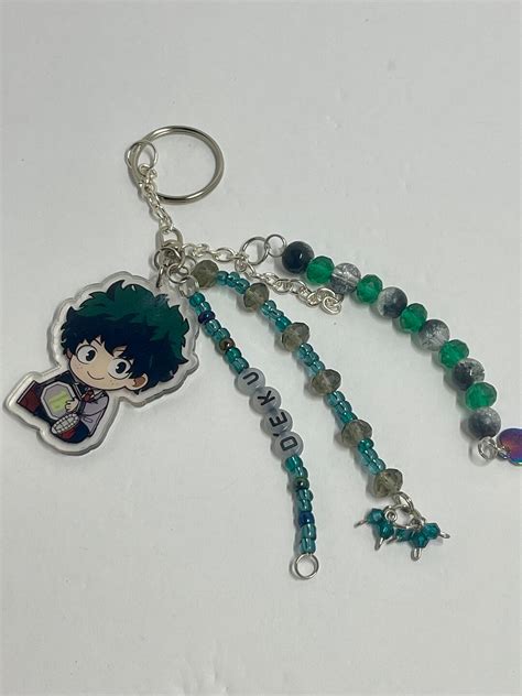 Deku Keychain Etsy