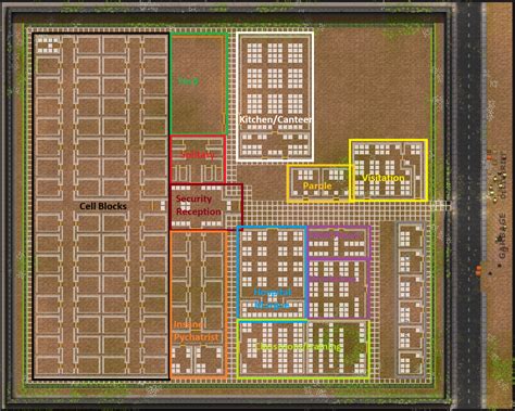 Prison Architect Layout Small