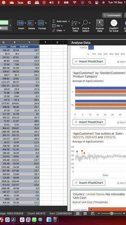 Excel Ai Assisted Data Analysis Exceltips Excel Exceltricks Youtube