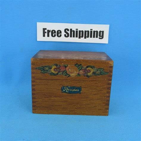 Address File Box Etsy