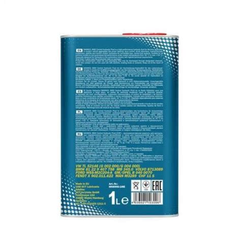 MANNOL 1L Central Hydraulic Fluid CHF 11S VW TL 52146 Ford WSS-M2C204-A ...