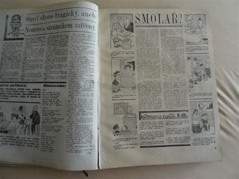 StarÝ HumoristickÝ Časopis KomÁr R 1931 1932 Aukro