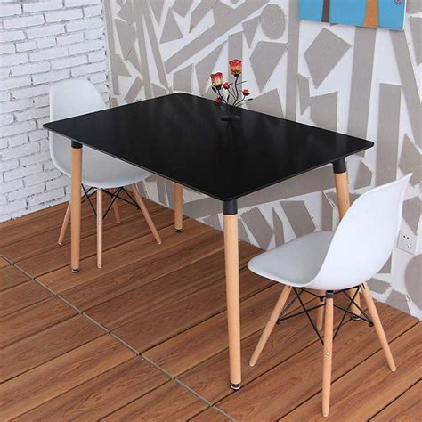 Factory Wholesale Modern Coffee Table Mdf Top With Beech Wood Legs
