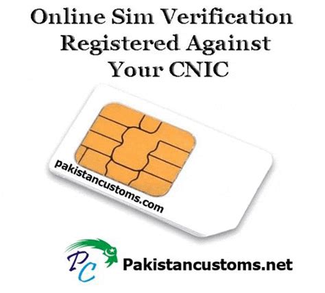 Sim Verification Or PTA Sim Checking PakistanCustoms Net Help You To Be An Entrepreneur