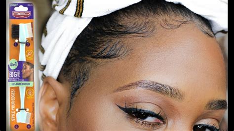 How To Slay Edges When You Have No Edges Video Black Hair Information