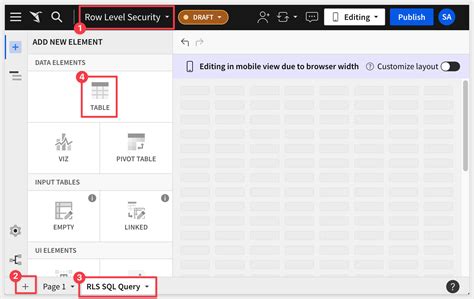 Implementing Row Level Security