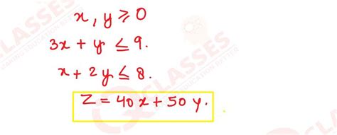 Class 12 Cbse Maths Board Questions Chapter Linear Programming