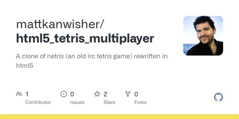 Github Mattkanwisherhtml5tetrismultiplayer A Clone Of Netris An