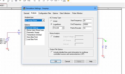 Solved Using Ac Analysis In Spice Plot The Frequency Response Of
