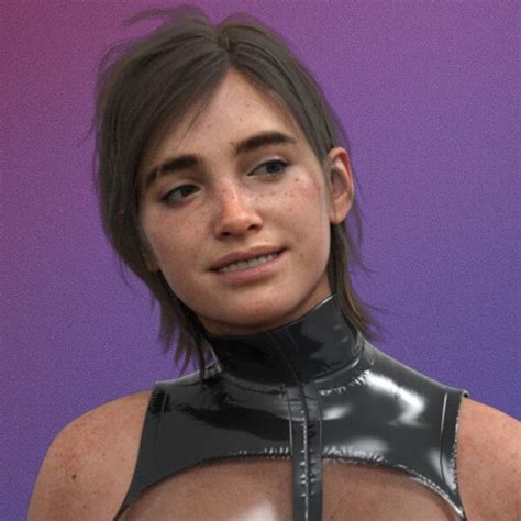 Ellie The Last Of Us D Render Renderhub Gallery
