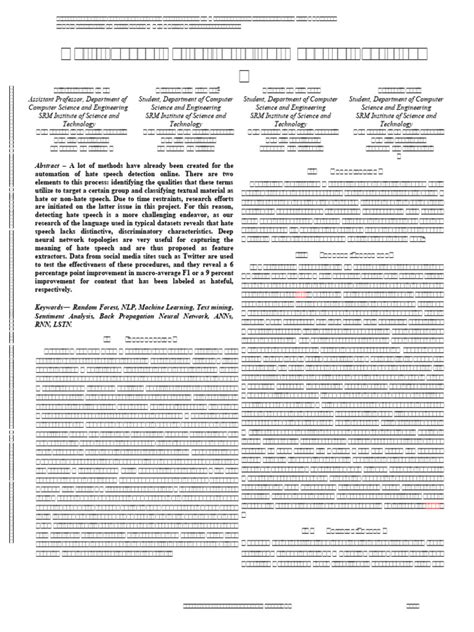 Hate Speech Detection Using Machine Learning2 Pdf Machine Learning Hatred