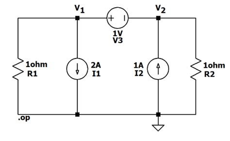 solved find node voltages v1 ﻿and v2 ﻿using nodal analysis