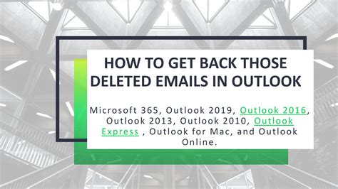 How To Get Back Those Deleted Emails In Outlook Swagreek08 Page 1 Flip PDF Online PubHTML5