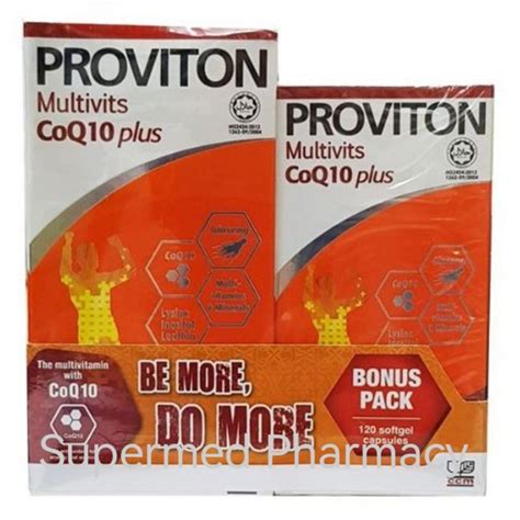 Proviton Coq10 Plus 90 30s Multivitamins And Minerals Shopee Malaysia