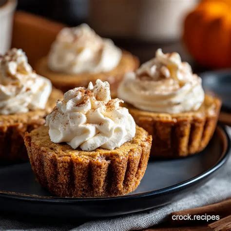 Keto Pumpkin Pie Cupcakes Decadent Low Carb Fall Crock Recipes