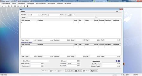 Equal Fabrix At ₹ 10000no Textile Billing Software In Thrissur Id