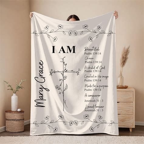 Religious Fleece Blankets Etsy