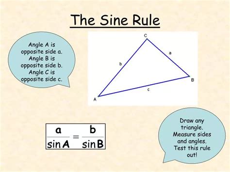 PPT The Sine Rule PowerPoint Presentation Free Download ID 516899