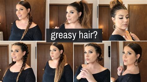 Hairstyles For Greasy Hair Hairstyle Haircut Trend