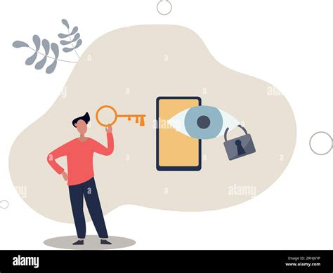 Data Privacy For Internet User Protect Application To Track Or Follow User Behavior Concept