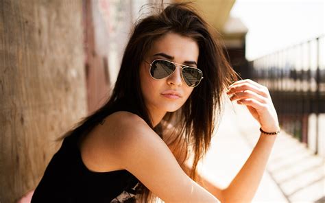 Sunglass Women Wallpapers Wallpaper Cave
