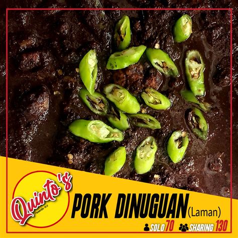 Quintos Available Here Quintos 🥘pork Dinuguan