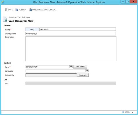 Javascript In The Dynamics Crm Developer Toolkit Carl De Souza