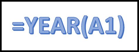 How To Extract Year From Date In Excel