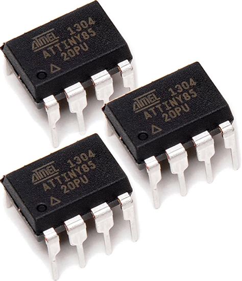 attiny85 microcontroller 8 pin pdip industrial and scientific