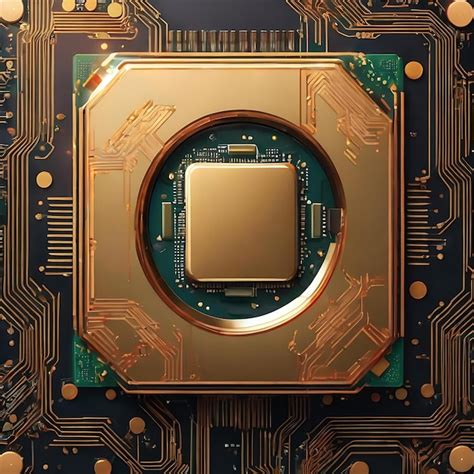 Premium AI Image Ai Chip Intelligence Technology Deep Learning