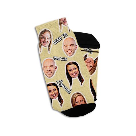 Coworker Leave Custom Face Socks Boss Leaving T Socks Undsptdla Undisputed Brandworks