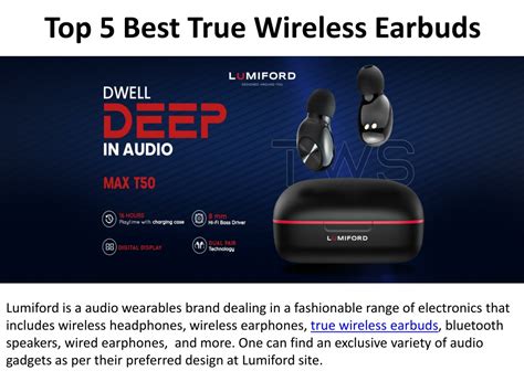 Ppt Top Best True Wireless Earbuds Powerpoint Presentation Free Download Id