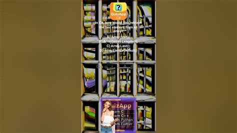 C In C How Would You Retrieve The Last Element From An Array Youtube