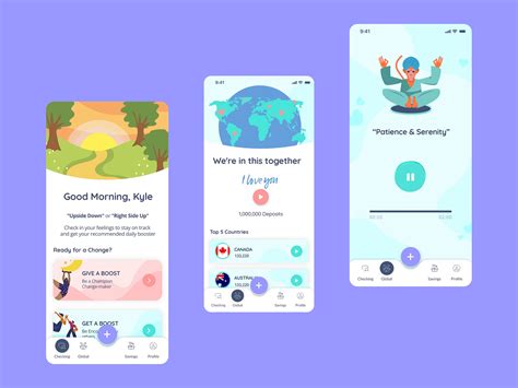 Mental Wellness Mobile App Ui Ux Design By Clyro Ui Ux Design Agency