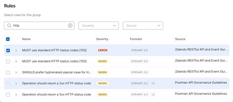 Configure Api Governance Rules In Postman Postman Docs