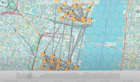 uber h3 grid system with hume and bike share data [video]