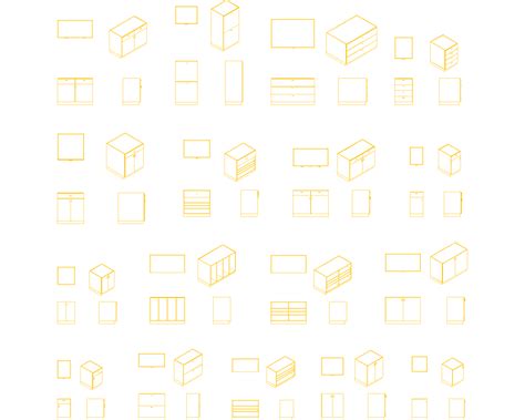 Cabinet CADBlocks Hub For Industrial Design